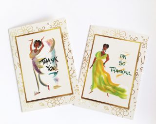 African American Blank Note Note Cards & Stationery & Holiday Cards ...