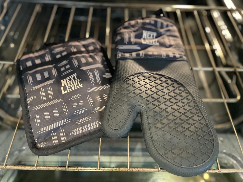 Next Level Oven Mitt Potholder Set - Shades of Color