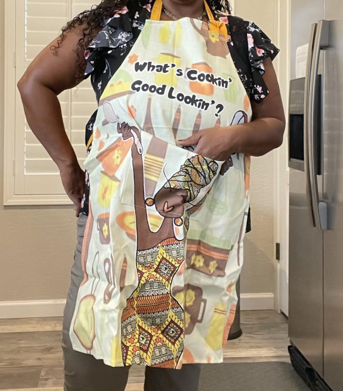 What's Cookin' Good Lookin' Designer Apron | African American