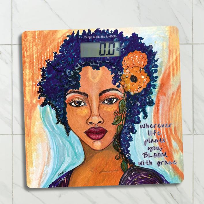 Bloom with Grace Digital Body Scale - Shades of Color