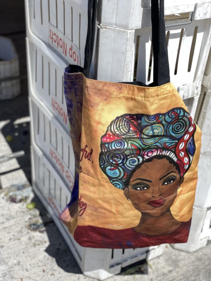 Wonderful, Wise & Worthy Foldable Canvas Shopping Bags