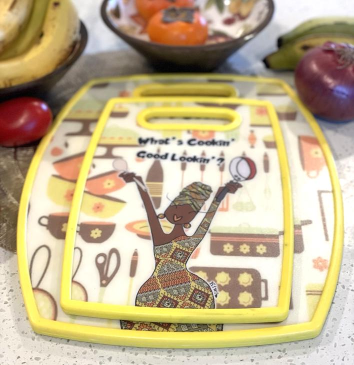 What's Cookin' Good Lookin' Cutting Boards - Set of 2