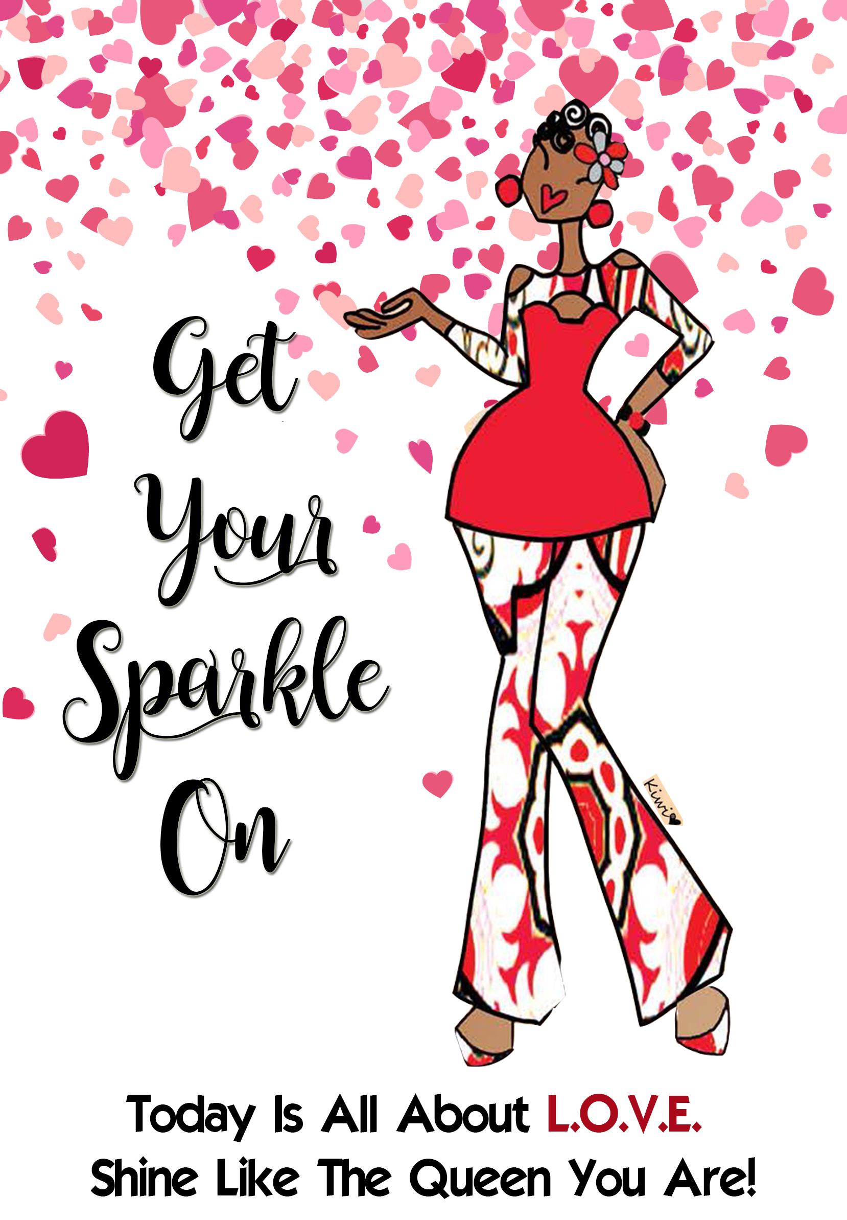 It's A Day Of Love: Get Your Sparkle On... - Shades of Color