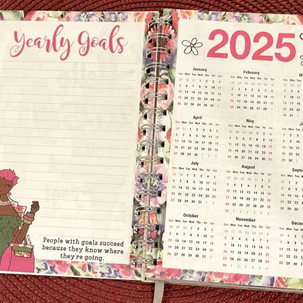 Be Your Own Insp-HER-ation 2025 Weekly Inspirational Planner