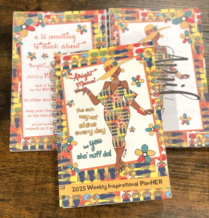 Alright Mama! 2025 Weekly Inspirational Planner