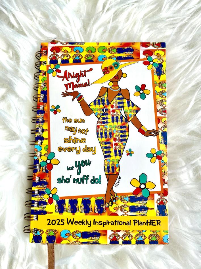 Alright Mama! 2025 Weekly Inspirational Planner