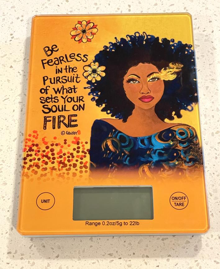 Soul On Fire Kitchen Scale - Shades of Color