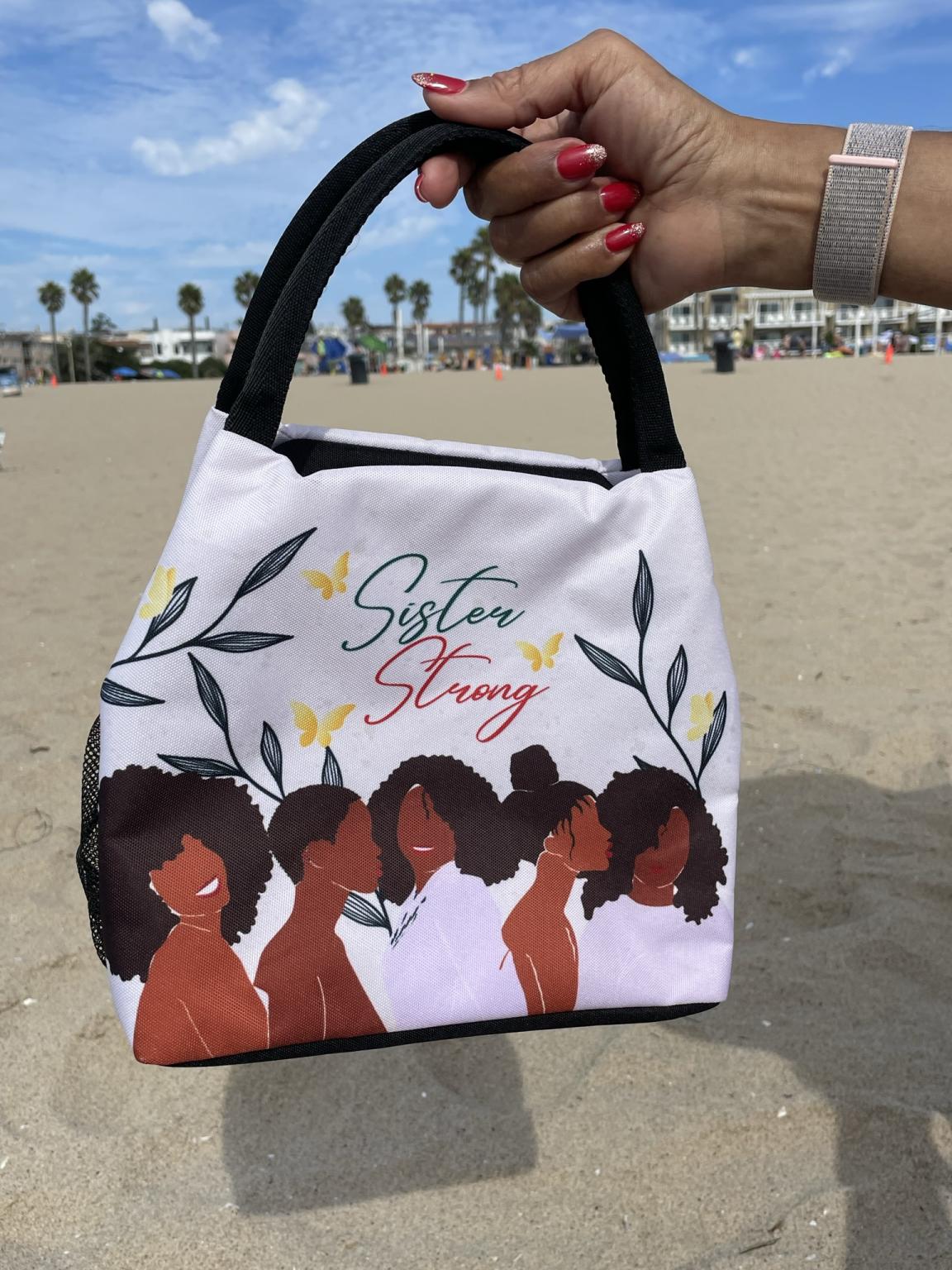 Sister Strong Lunch Bag Set with Box Containers - Shades of Color