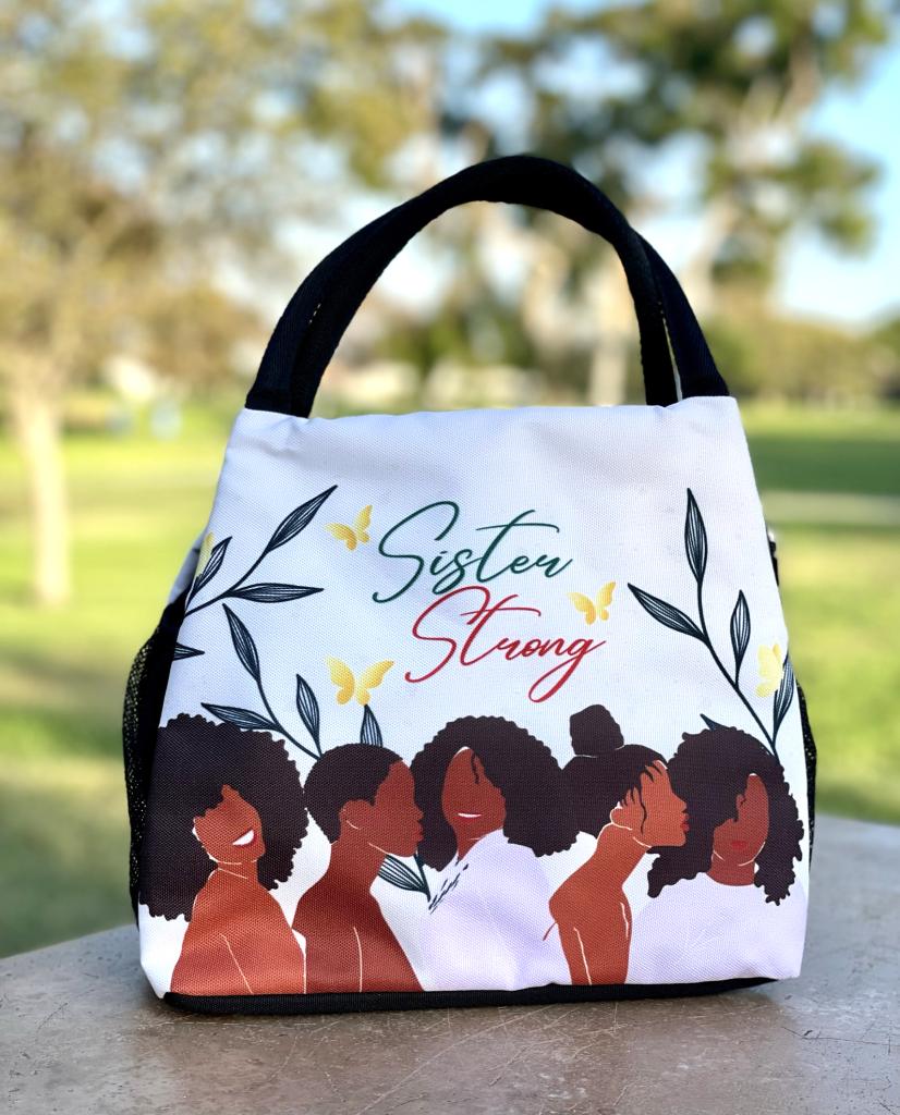 Sister Strong Lunch Bag Set with Box Containers - Shades of Color