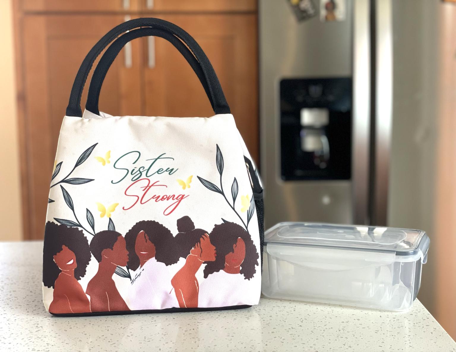 Sister Strong Lunch Bag Set with Box Containers - Shades of Color