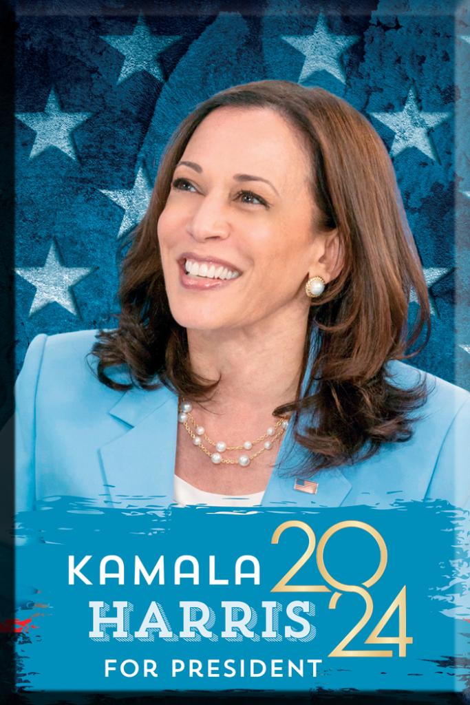 Kamala Harris For President Magnet | Kamala Harris Gift Collection