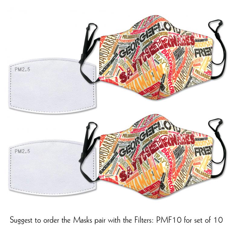 African American African American Face Masks - Face Coverings by Shades ...