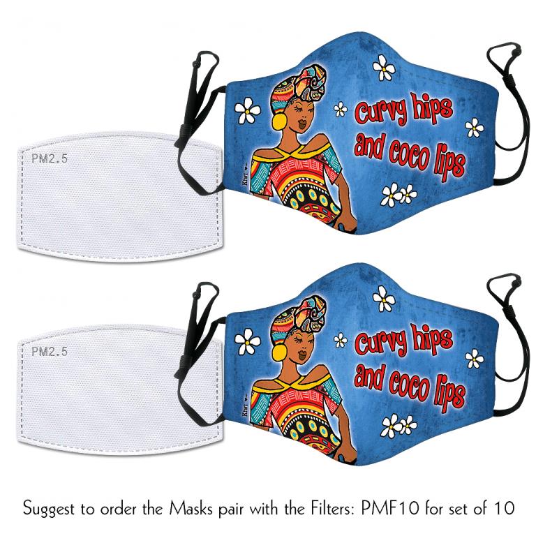 African American African American Face Masks - Face Coverings by Shades ...