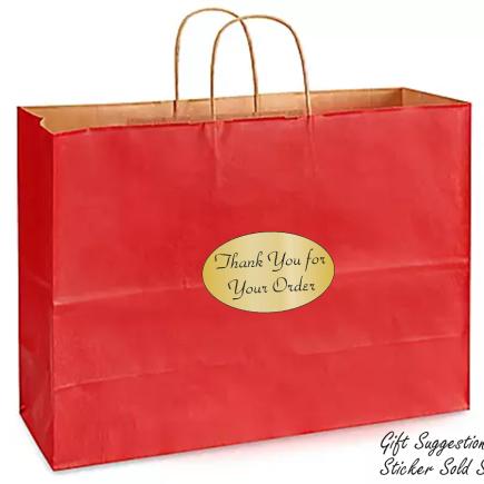 African American Fundraising Large Red Bags - Shades of Color
