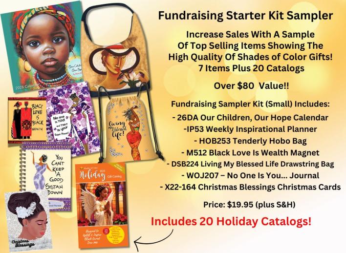STK1 - African American Fundraising Starter Kit - Shades of Color