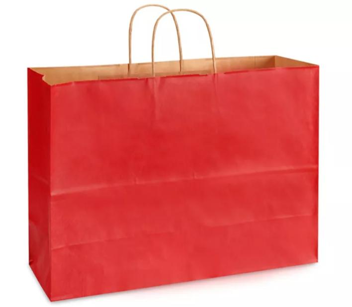 African American Fundraising Large Red Bags - Shades of Color